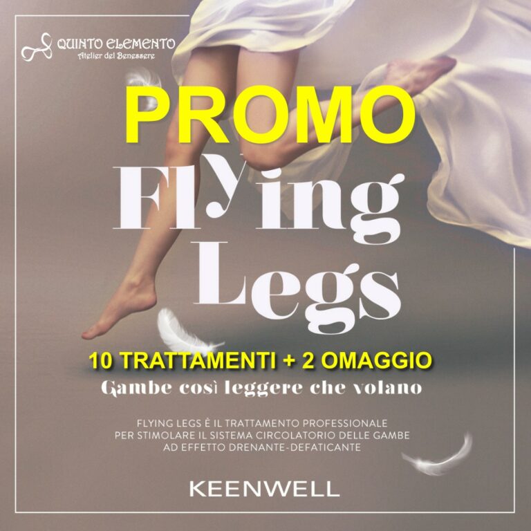 PROMO Flying Legs! | Quinto Elemento | Atelier del Benessere | Centro ...